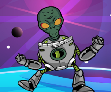 Kick The Alien - Play Kick The Alien on Charlie the Steak Online
